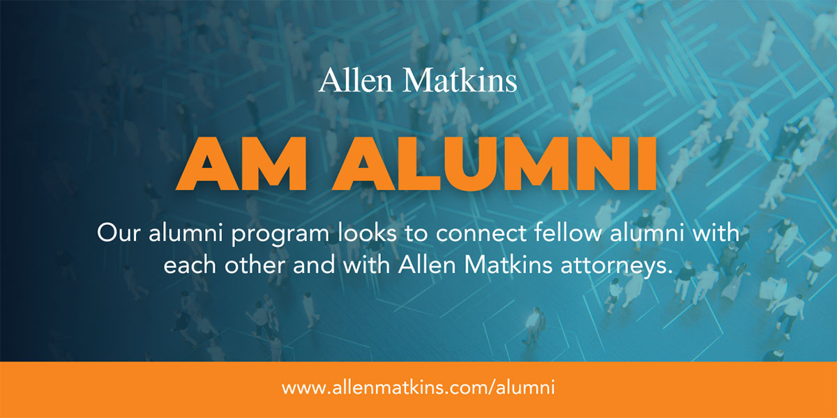 Allen Matkins Alumni | Allen Matkins