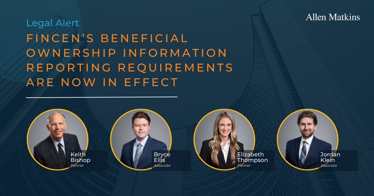 FinCEN’s Beneficial Ownership Information Reporting Requirements Are ...