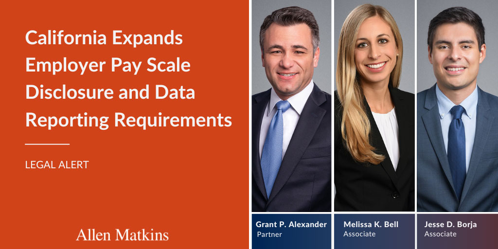 California Expands Employer Pay Scale and Data Reporting Requirements ...